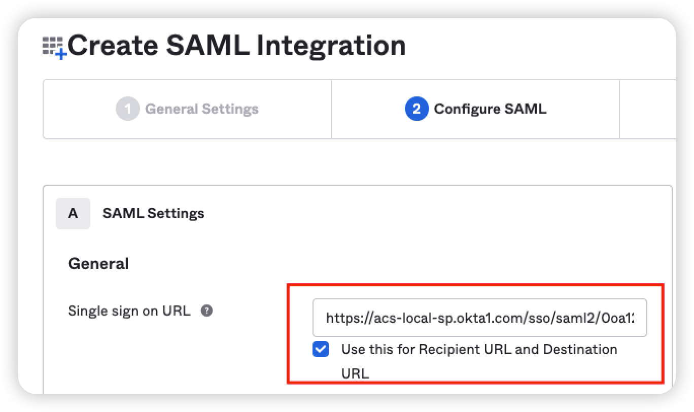 Setting Up Okta Orgs as SAML IDP and SAML SP for Dynamic ACS URL Support