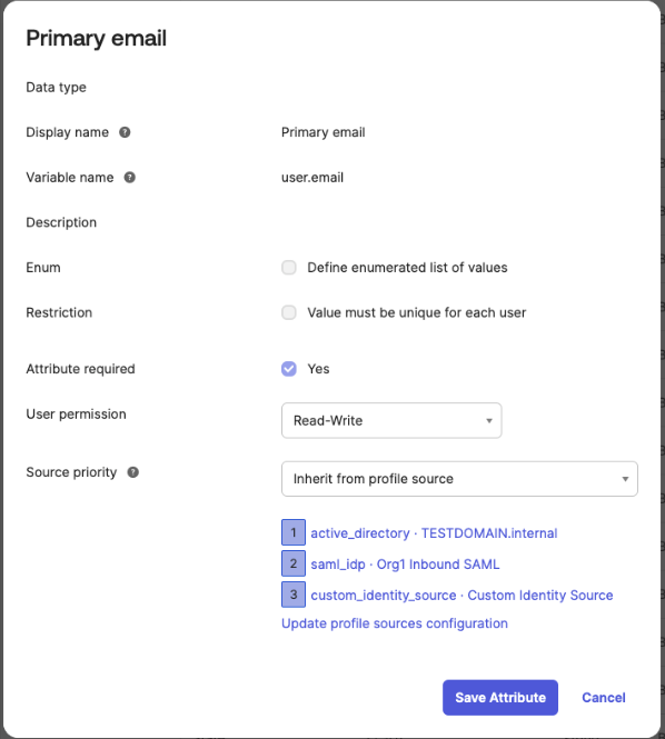How do I Update my Email in Okta Org