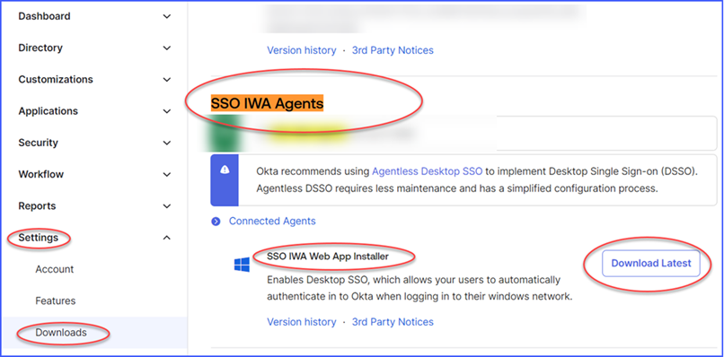 How to Update the Okta IWA Web Agent