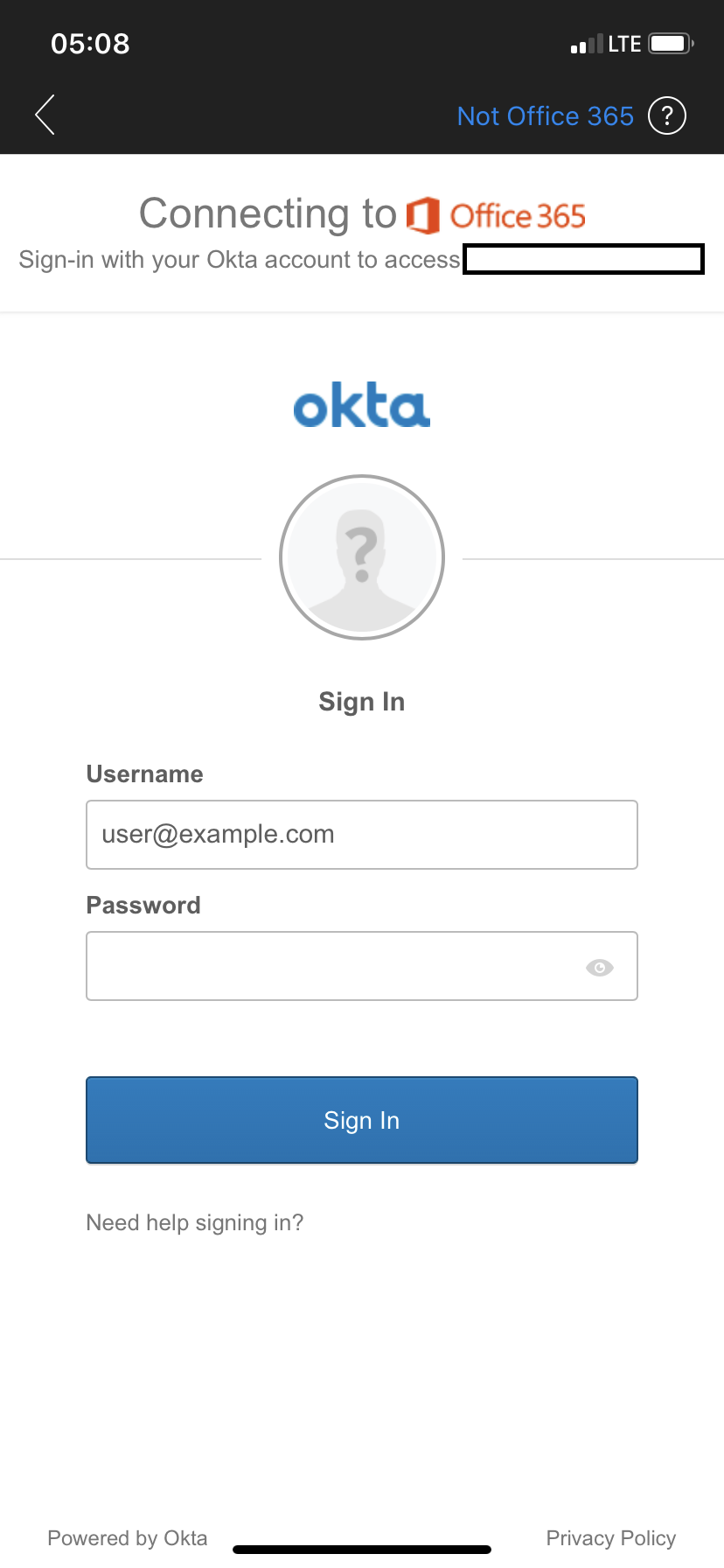 How to Configure Outlook on iOS with Okta Credentials