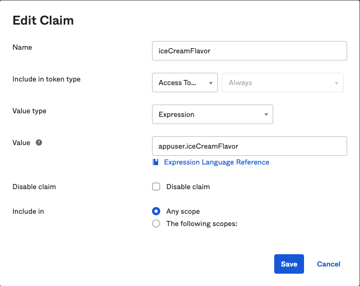 How to add custom attributes of user profile as claims in token