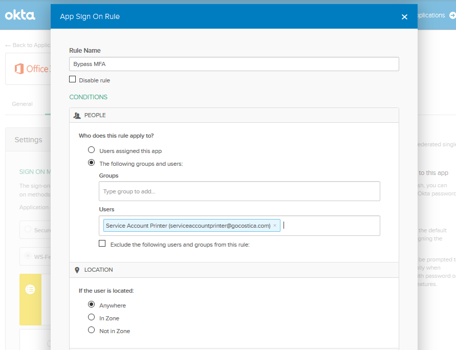 How to continue using Office 365 service accounts after the domain got ...