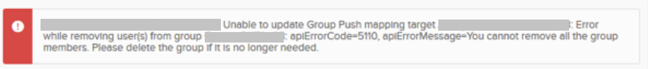 Smartsheet Push Group Error: apiErrorCode=5110, apiErrorMessage=You ...
