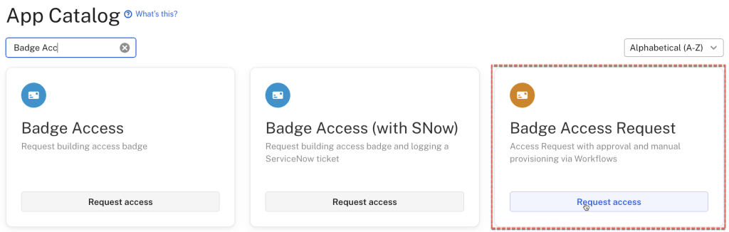 OIG Access Requests – Calling an Okta Workflow from Within a Request Type