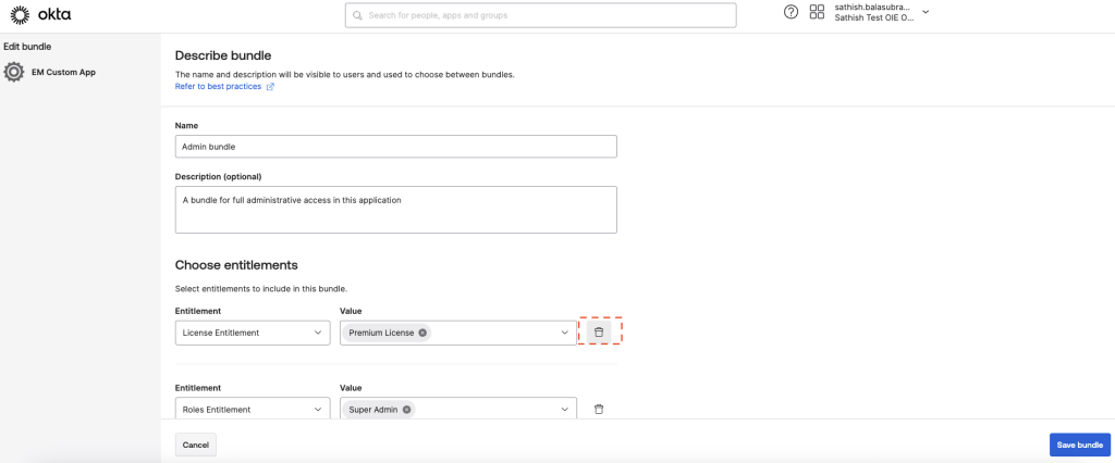 Managing Custom Entitlements or Bring Your Own (BYO) Entitlements using ...