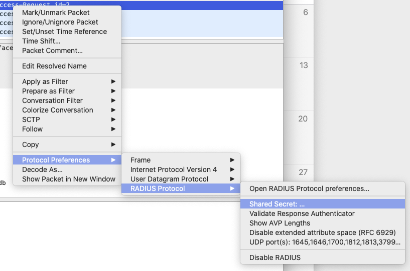 Using Wireshark to Capture RADIUS Packets - Troubleshoot RADIUS