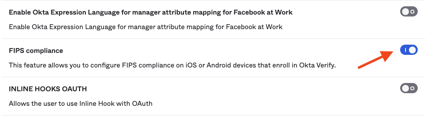 How to Enable FIPS Encryption on Okta Verify