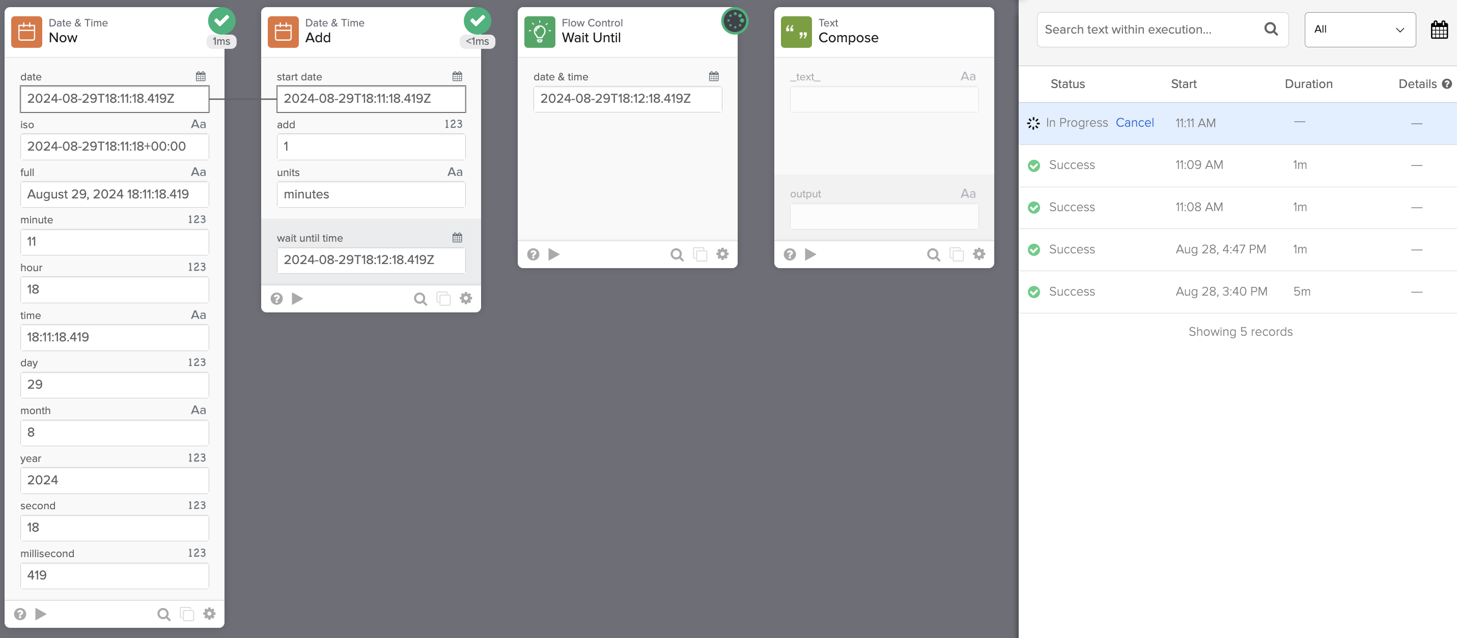 Pause a Flow and Resume at a Specific Time in Workflows