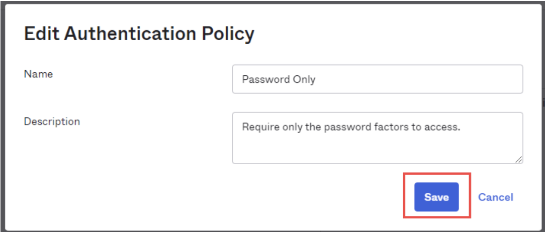 Verifying Authentication Policy after Okta Identity Engine Upgrade