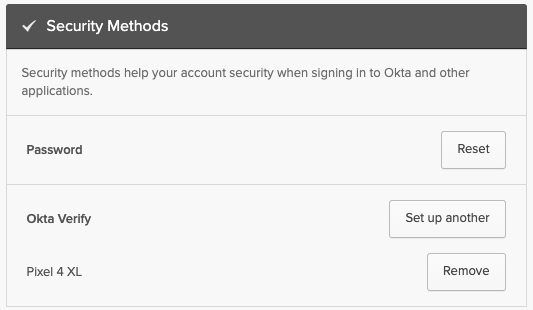 How to Reset Your Okta Verify Token