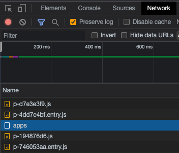 Generating a List of All SWA Apps via Browser Developer Tool