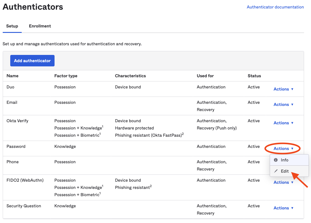 How to Force Security Question Enrollment the First Time a User Signs In