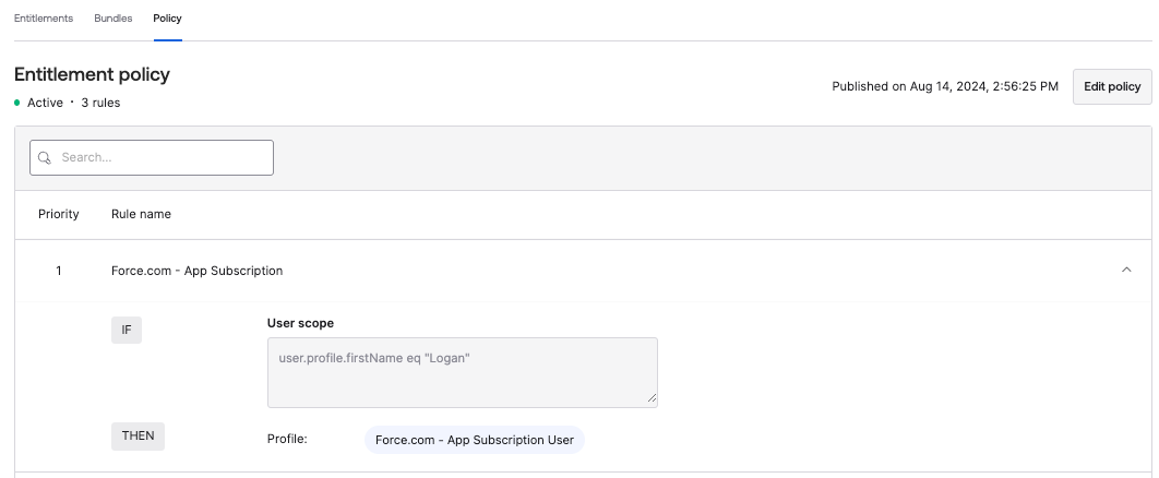 Entitlement Management Application Migration
