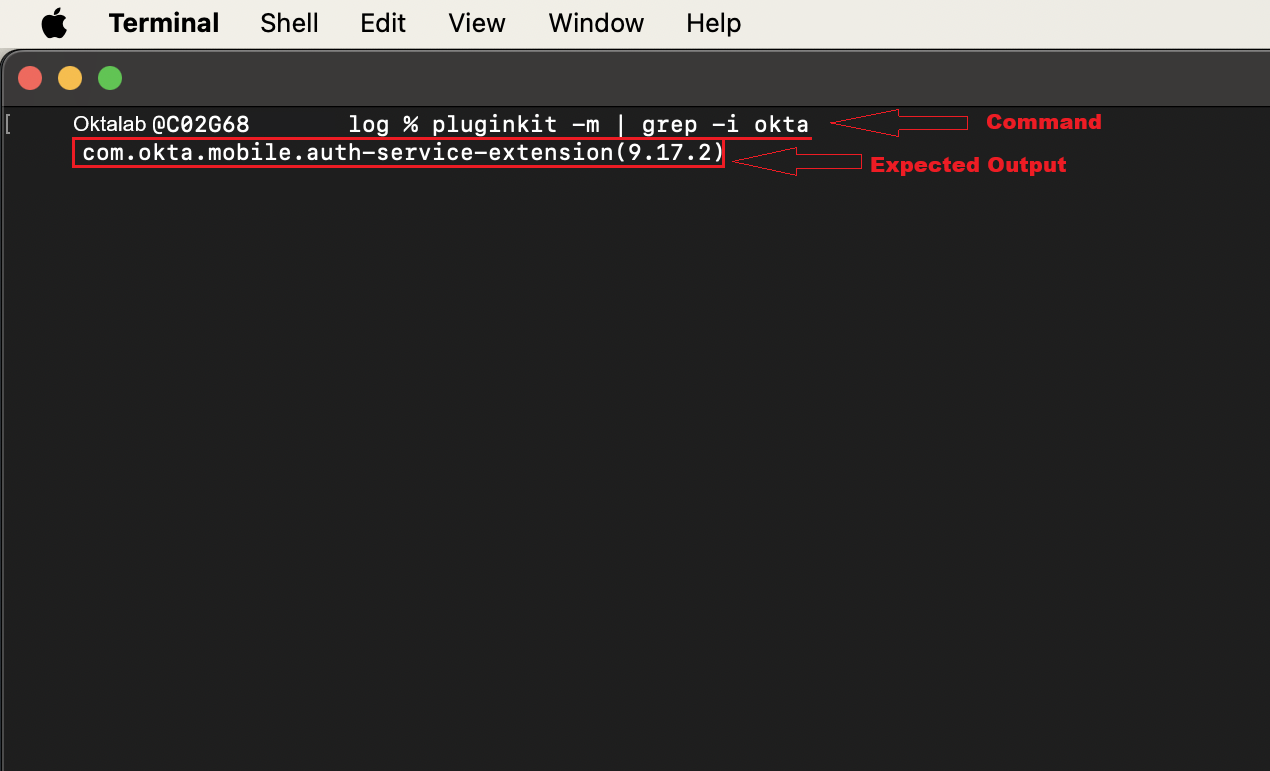 Troubleshooting Okta SSO Extension For MacOS