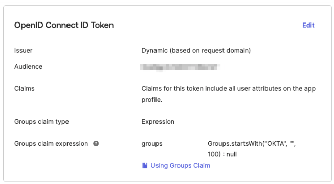 Adding a Group Claim for a Specific Application/Client