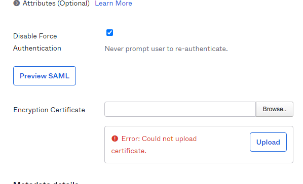 Autodesk Certificate "Error: Could Not Upload Certificate"