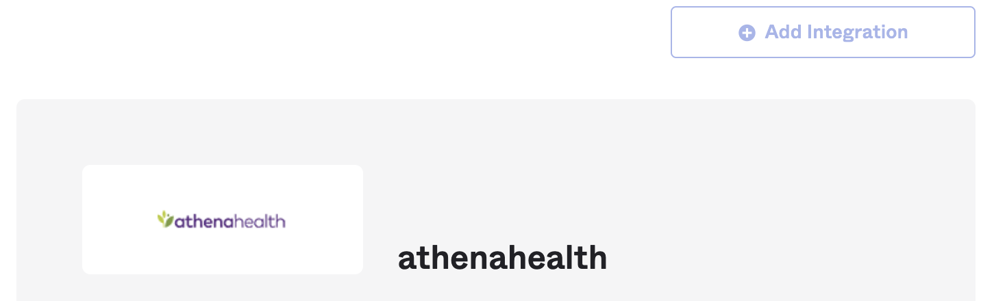 Unable to Add the Athenahealth App
