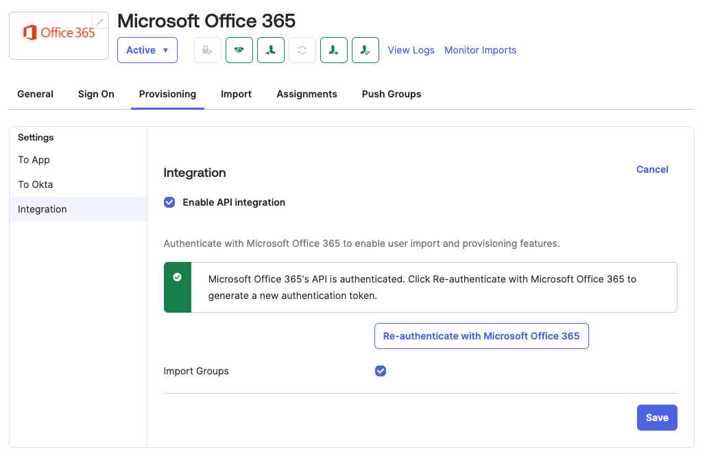 Update Office 365 Applications with Provisioning to Support Microsoft Graph