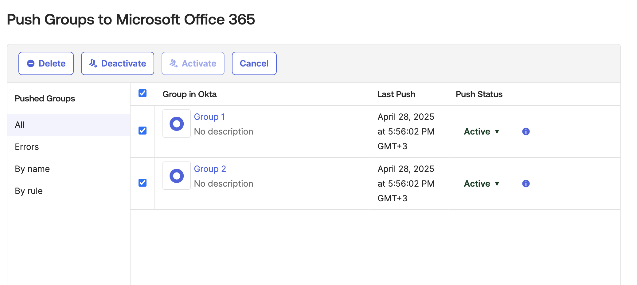 How to Temporarily Disable Group Push Mapping from Office 365 App