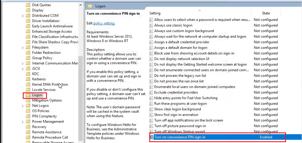 Okta Verify登録時のWindows Helloセットアッププロンプトの有効化