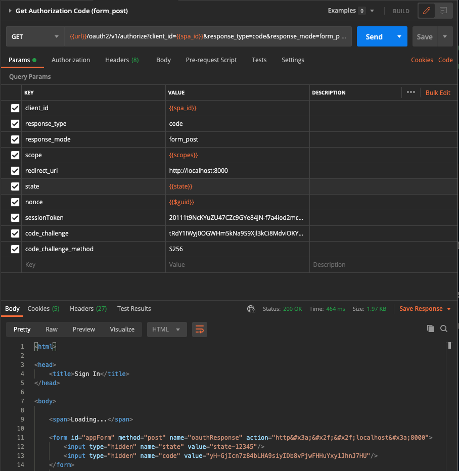 How to Get Tokens for an OIDC Application without a Browser Using Curl ...