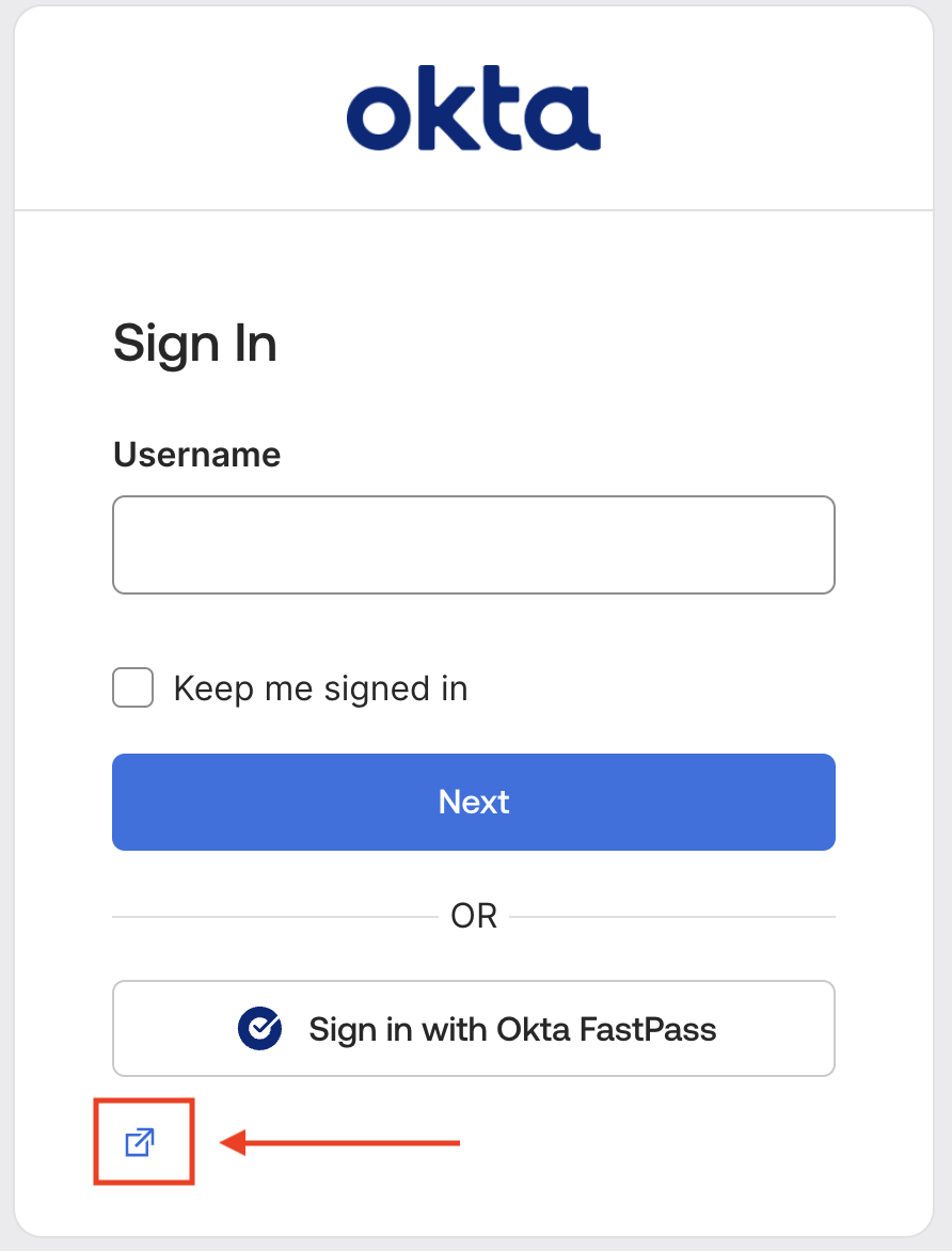 Hide Help Link and Accessibility Icon on the Okta Sign-In Widget (Third ...
