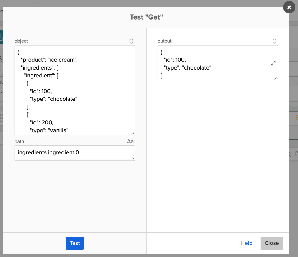 Get Data from a JSON Object in Workflows