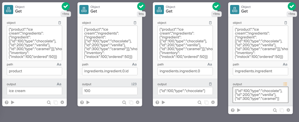 Get Data from a JSON Object in Workflows