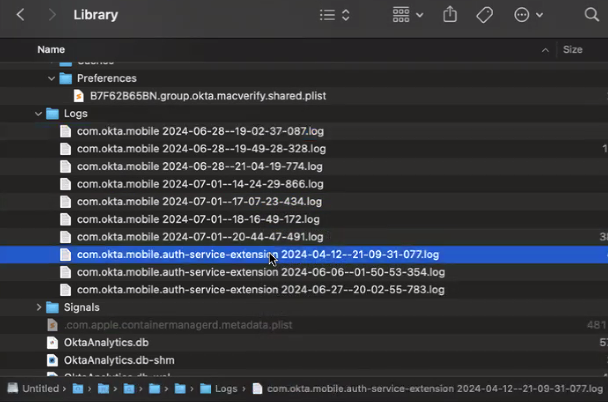 Troubleshooting Okta SSO Extension for macOS