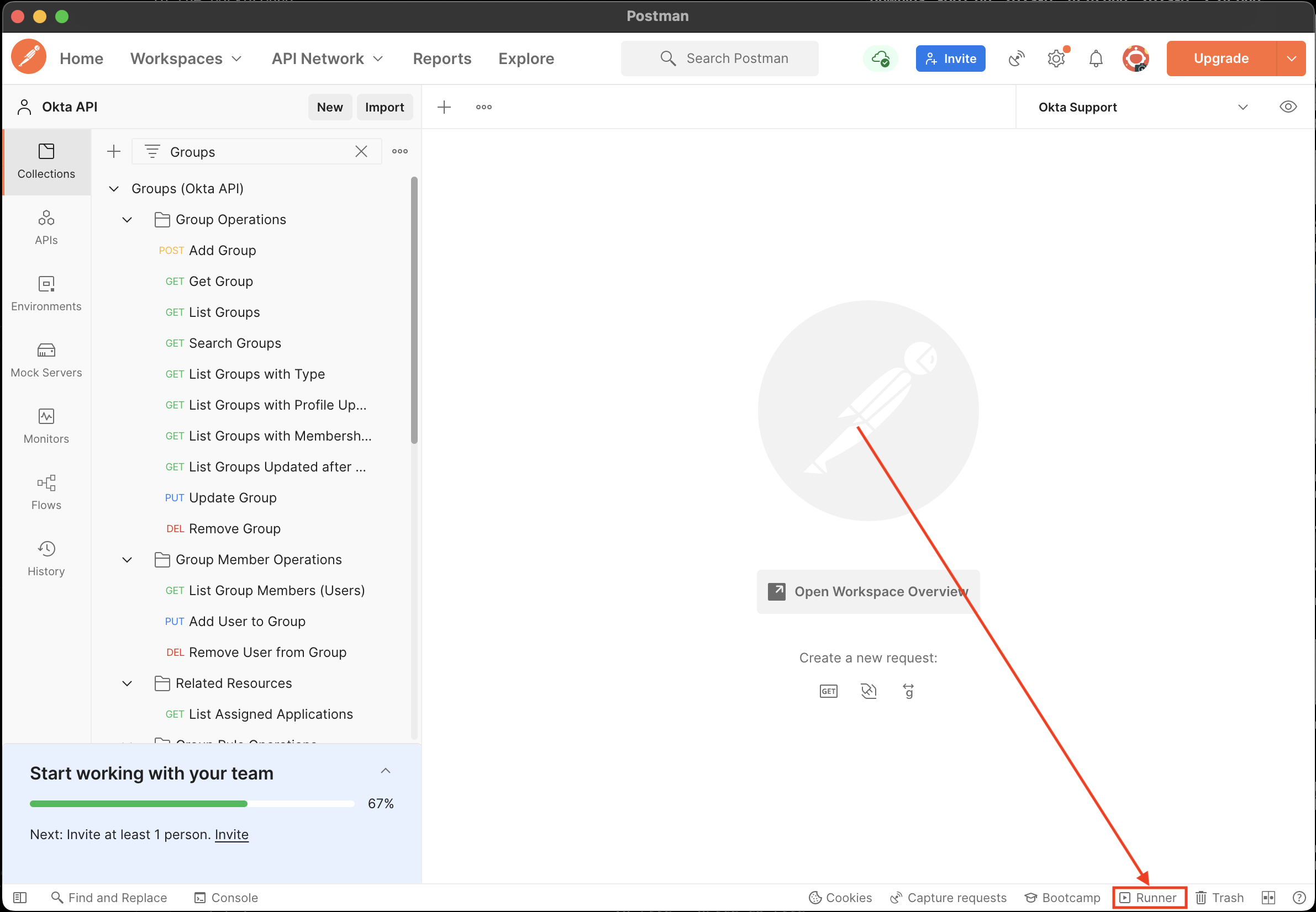 How to Bulk Create Groups Using Postman API