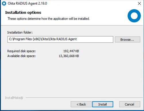Install the RADIUS Windows Agent