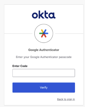 Multi-Factor Authentication (MFA) on the Okta Help Center