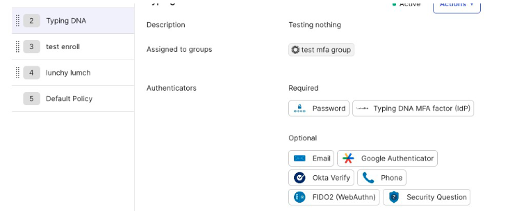 How to Integrate Typing DNA MFA