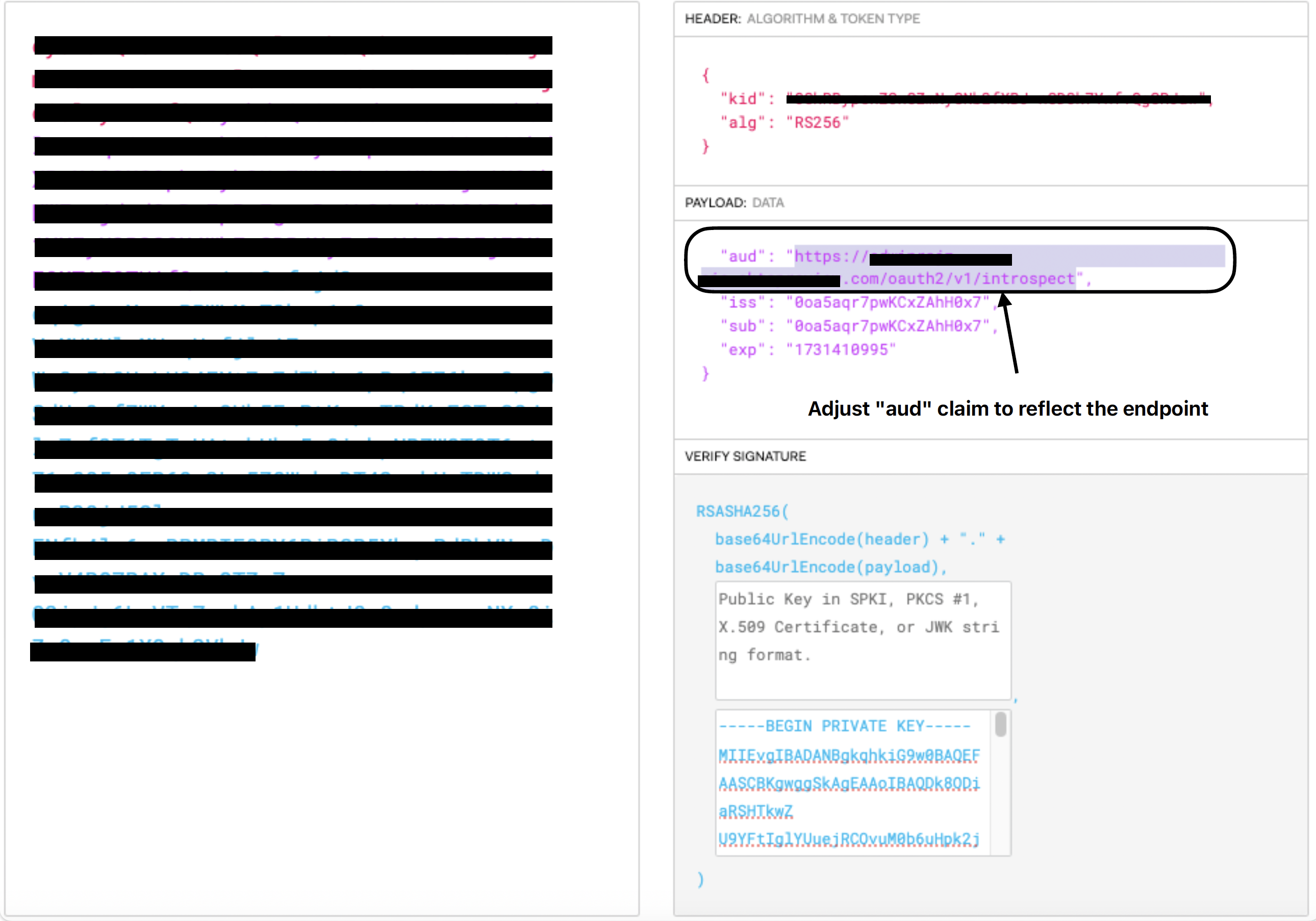Validate Tokens with Public Key / Private Key Signed JWTs Using /introspect and a Service ...
